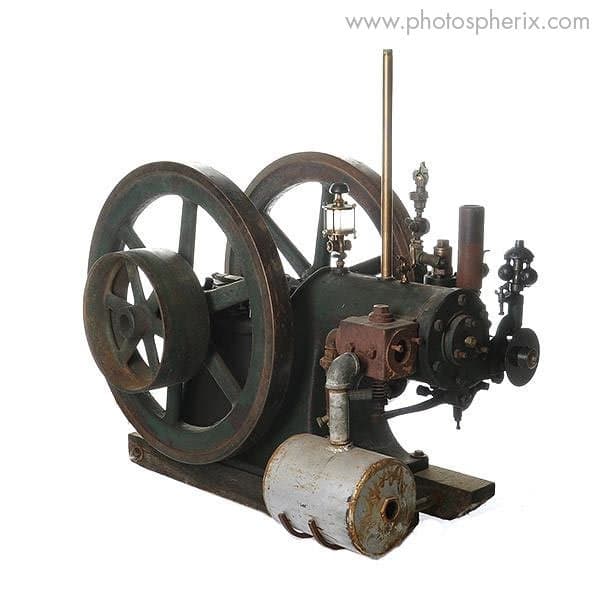 Steam Engine - 3d View - PhotoSpherix