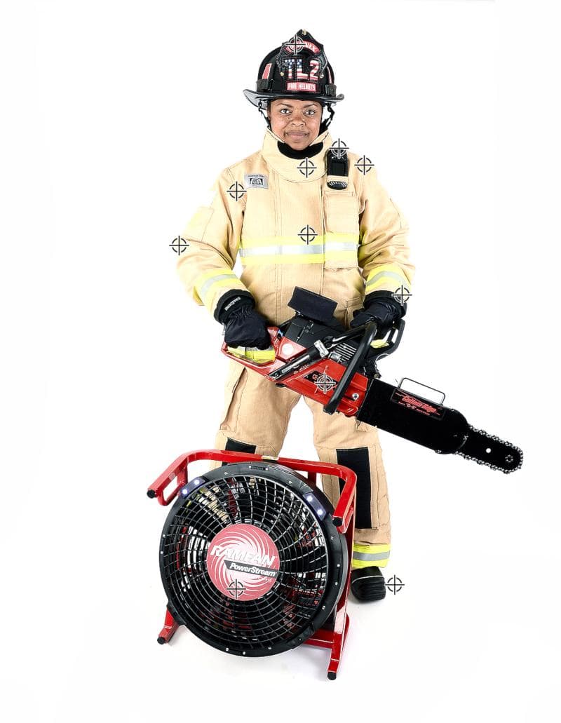 Model 360 view: The Fireman from all angles - PhotoSpherix